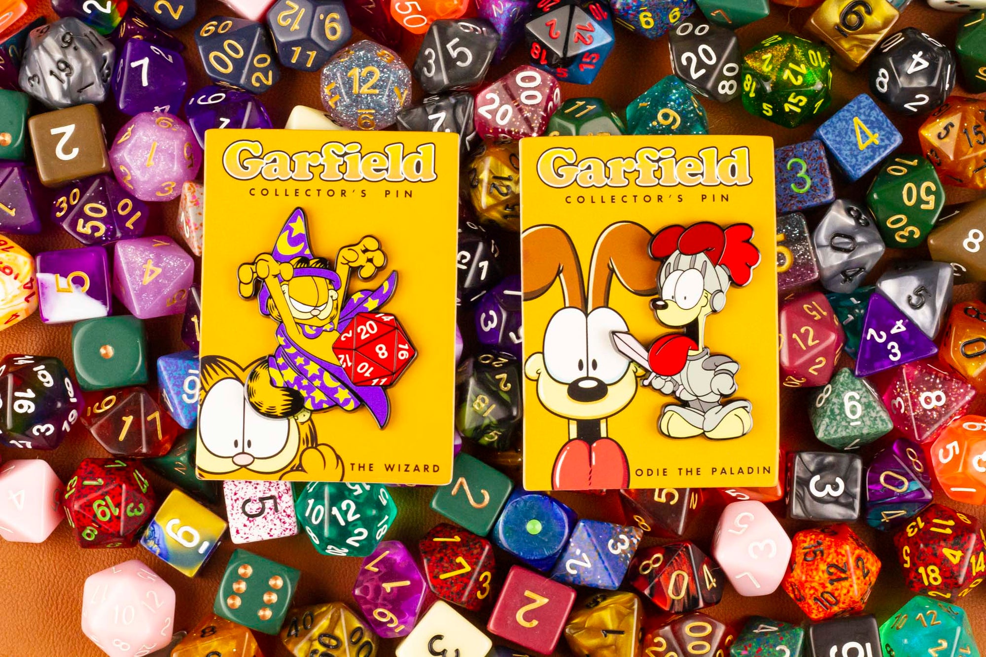 Garfield Gaming Wizard Pin – Toonhound Studios